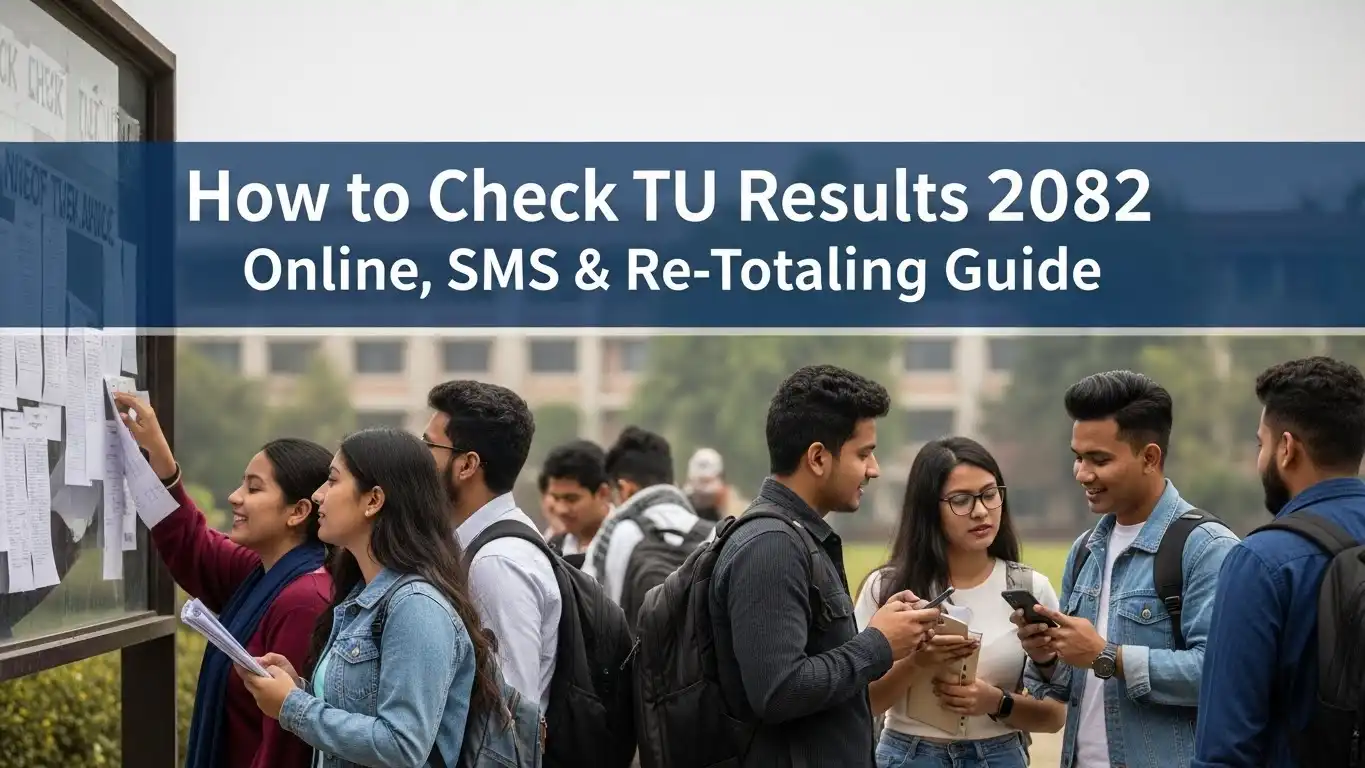 How to Check TU Results 2082 Online, SMS & Re-Totaling Guide